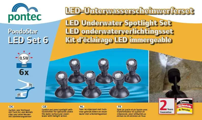 Oase Pontec Pondostar led set 6 - Tuincentrum Schalk